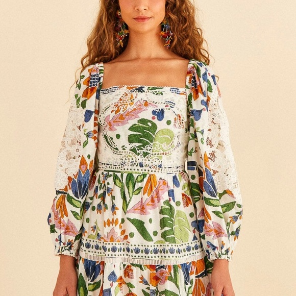 FARM Rio | Dresses | Farm Rio Dress Size Large | Poshmark